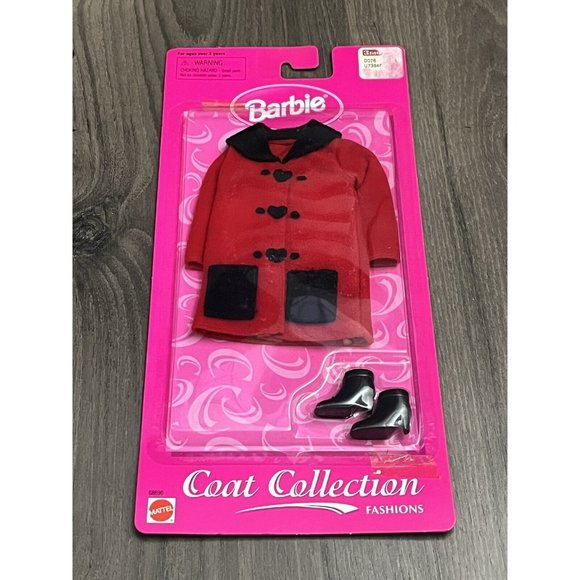 Mattel | Toys | Vintage Barbie Coat Collection Fashions Doll Clothing ...